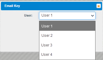 What is an Email Key and how can I send one to another user?